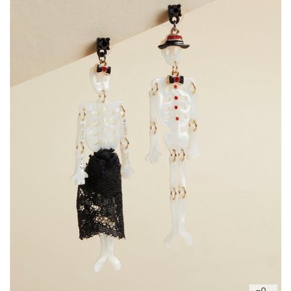 torrid | Jewelry | Torrid Mr Mrs Skeleton Earrings | Poshmark